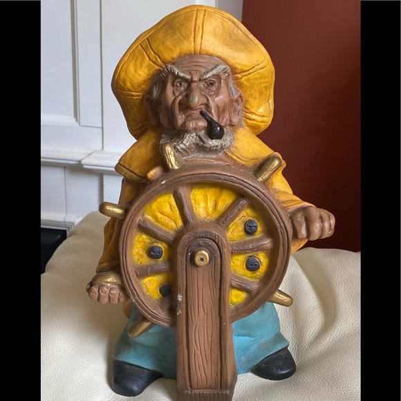 Wall Decor | Vintage 1976 Sailor Capitan Nautical Statue | Poshmark